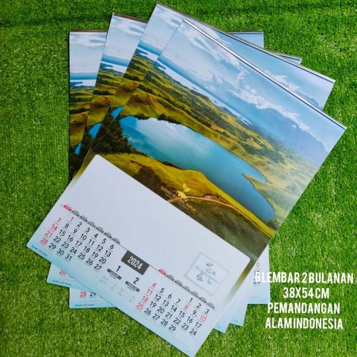 Jual PLG_02 kalender 2024 standar 6 lembar 2024 AO 09 pariwisata indonesia - Kota Surabaya ...