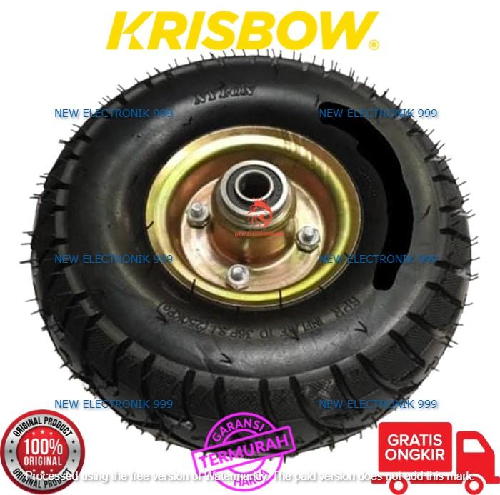 Jual KRISBOW TOOL CART PNEUMATIC TYRE 300KG TROLI BARANG 300 KG ...