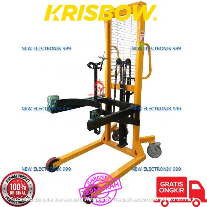 Jual Krisbow Hydraulic Hand Stacker 350kg 10118704 - HAND PALLET - HAND ...