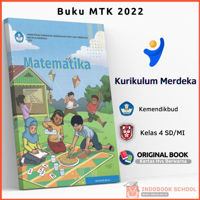 Jual Buku Matematika Kelas 4 SD 1 TAHUN Kurikulum Merdeka Pelajaran MTK Anak Sekolah 2022 - Kota ...