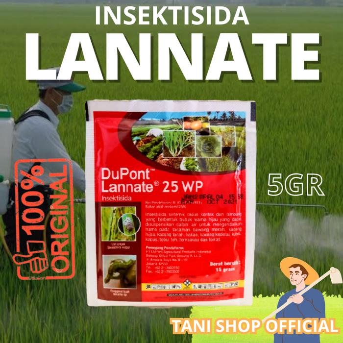 Jual Insektisida metomil lannate lanet racun obat untuk ulat hama dan ...