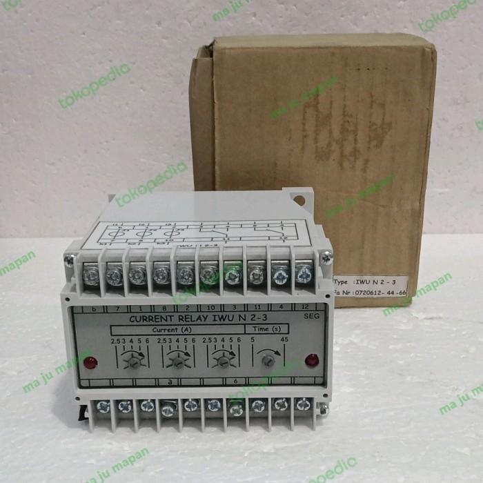 Jual SEG Current Relay IWU N 2-3 Over Current relay 3 phase Best ...