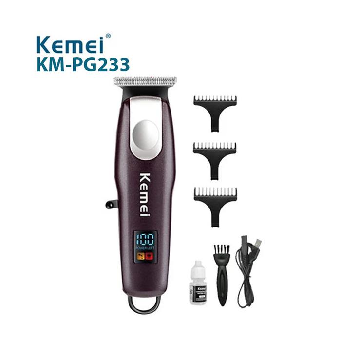 Jual Kemei KM-PG233 Hair Clipper Alat Cukur Rambut Charger KM PG233 ...