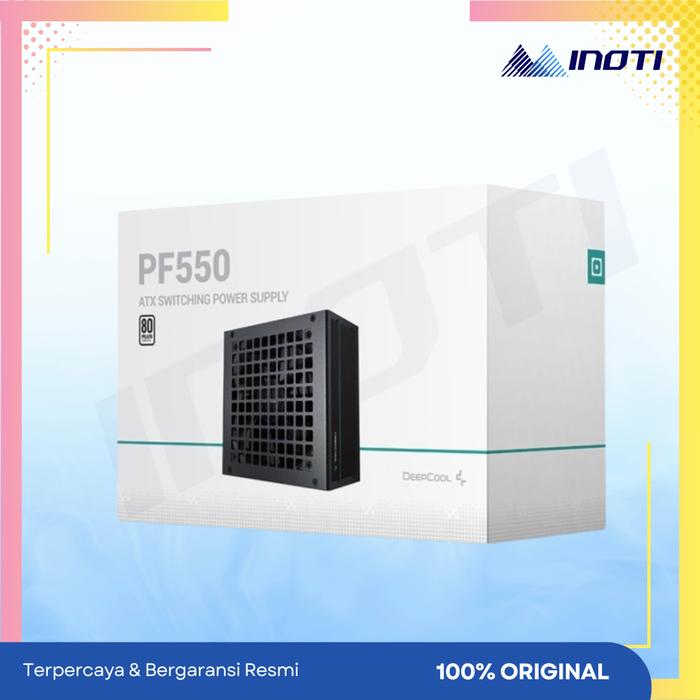 Jual Power Supply DeepCool PF650 - 650W 80+ White - Flat Cable PSU ...