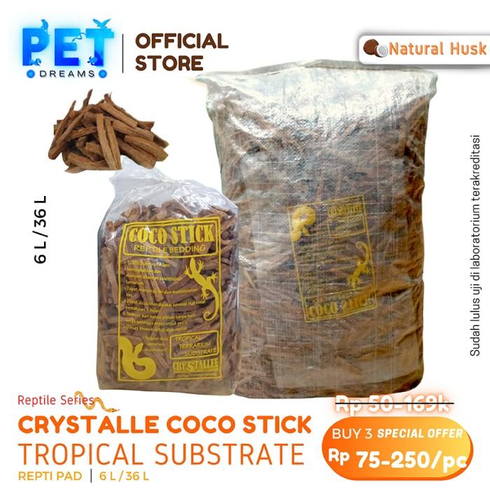 Jual PROMO COCO HUSK COCO CHIP ALAS KANDANG REPTIL BEDDING SULCATA ...