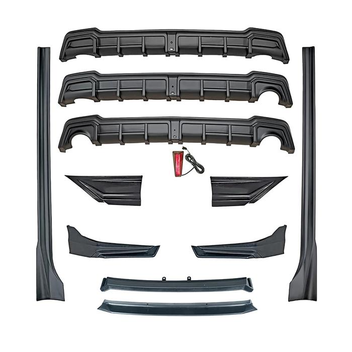 Jual . For Honda 2021 2022 Civic 11Th Gen Fe1 Yofer Spoiler Front Lip ...