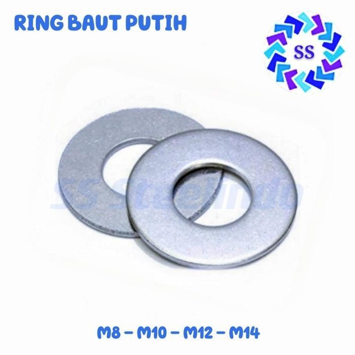 Jual RING BAUT PUTIH M6-M8-M10-M14-M16 - M16 - Kab. Bekasi ...