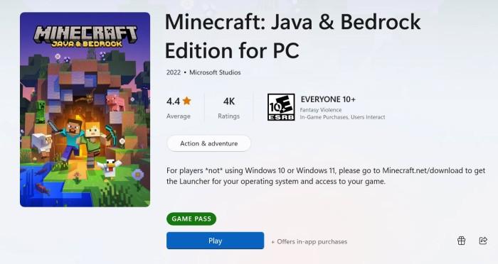 Jual Minecraft java & Bedrock Edition PC Original FULL ACCESS ONLINE ...