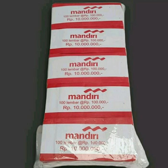 Jual [promo]ban Pengikat Uang Kertas Bank 1 Pres 500 Lembarterbaru Di ...