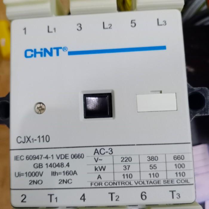 Jual Contactor CHINT CJX-110 220vac Best - Kota Tangerang Selatan - DINASTI ELECTRICAL | Tokopedia