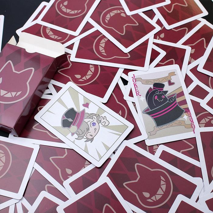 Jual Kartu Remi genshin impact Lyney Cards Magic Genshin Impact Cosplay ...