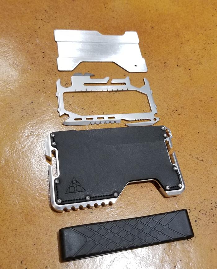 Jual . Metal Clip Edc Wallet Tactical Multi-Function Wallet Card ...
