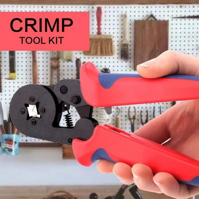 Jual Tang Skun Ferrule Crimping Press Kawat Ferule Tool Kit wire Set ...
