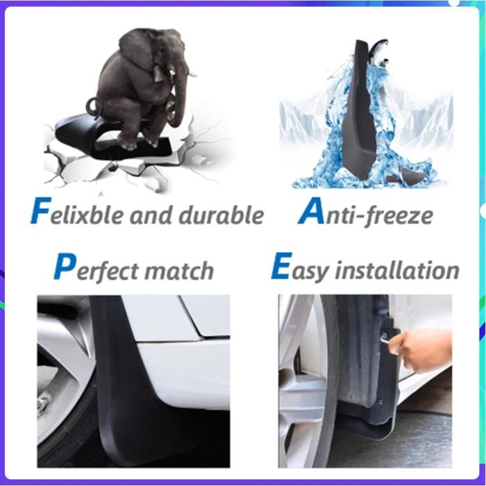 Jual . Car Mud Flaps Car Mudflap For Byd Atto 3 Yuan Plus Atto3 2021 ...