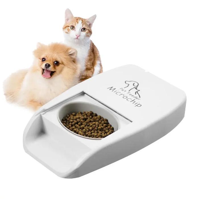Jual . Microchip Pet Feeder Rfid Smart Cat Food Dispenser Cat Dog ...