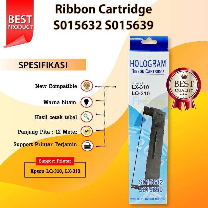 Jual Ribbon Cartridge Printer Epson LX310 LX-310 Pita + Rumah Original ...