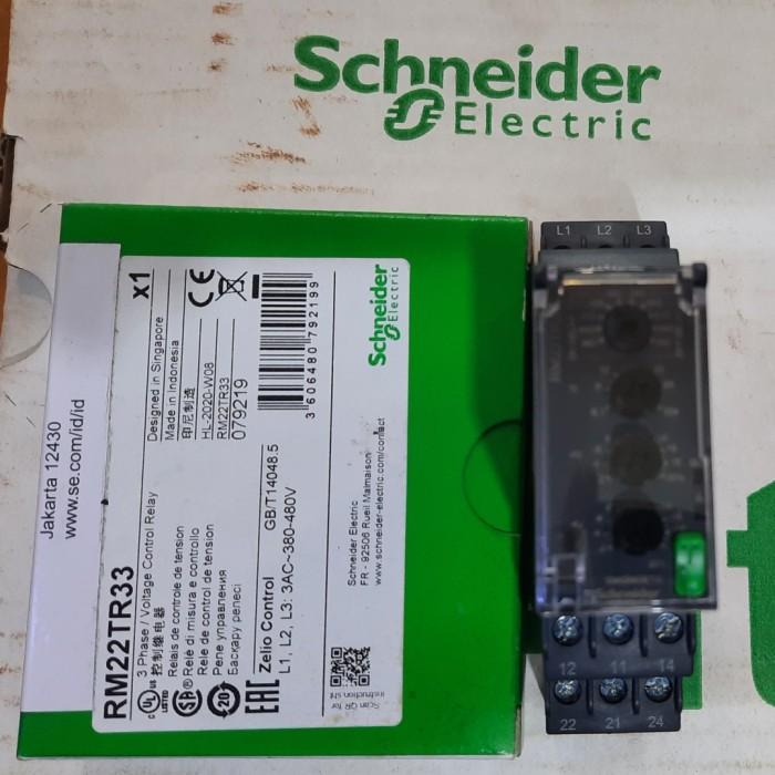 Jual New Schneider Rm22Tr33 Voltage Control Relay / 3Phase - Jakarta ...