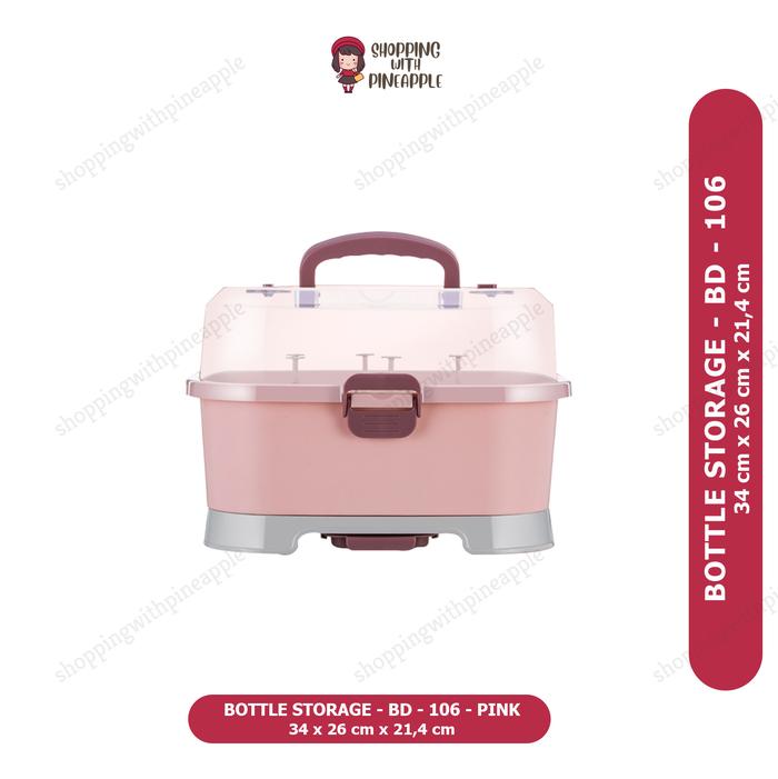 Promo SWP - Bottle Storage Box BD106/Rak Penyimpanan Botol/Rak Simpan ...