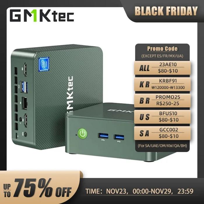 Jual GMKtec G3 Mini PC Alder Lake N100 Windows 11 Pro Intel 12th DDR4 ...