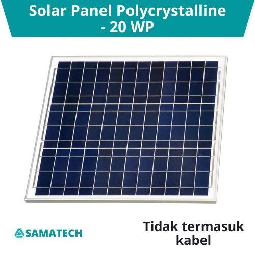 Jual NEW PRODUCT SOLAR PANEL SURYA SOLAR CELL 20WP 20 WATT 20 WP POLY ...