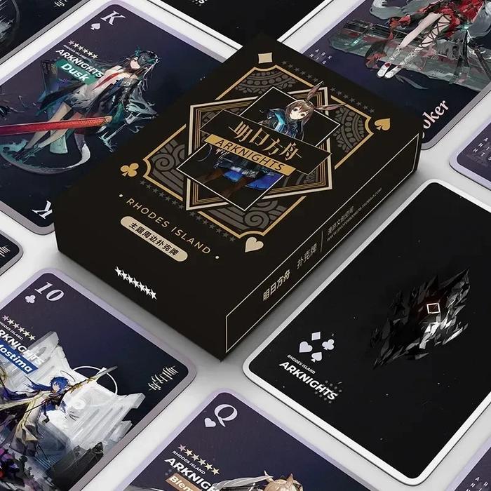 Jual Anime Arknights Poker Cards Amiya Exusiai Cosplay Board Game ...