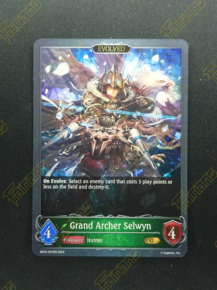 Jual Shadowverse ENG BP02-007 Grand Archer Selwyn (Evolved) G - Kota Semarang - Fairians ...
