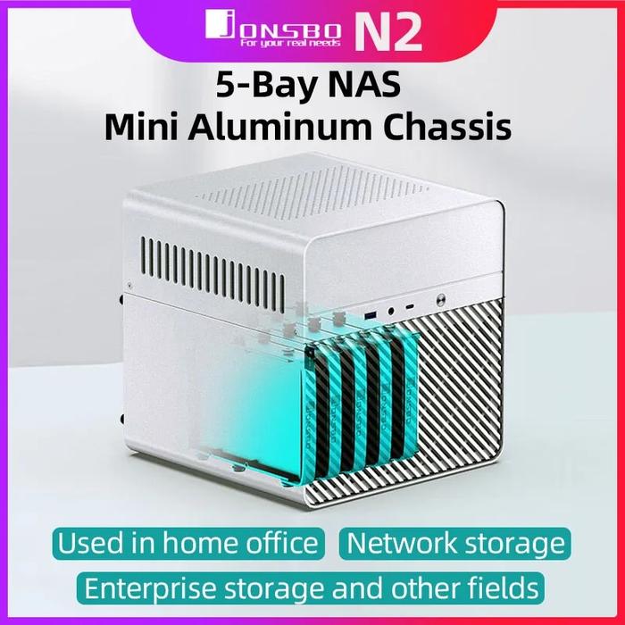 Jual JONSBO N2 Nas Mini ITX Case for PC Cabinet Computer Case Storage ...