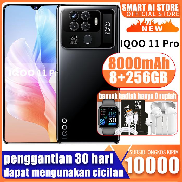 Jual 2023 Baru Asli Phone IQOO 11 Pro 5G HP Murah RAM 8GB256GB ...