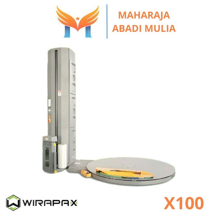 Jual Mesin Wrapping Full Otomatis Wirapax X100 Full Auto Pallet Wrapper ...