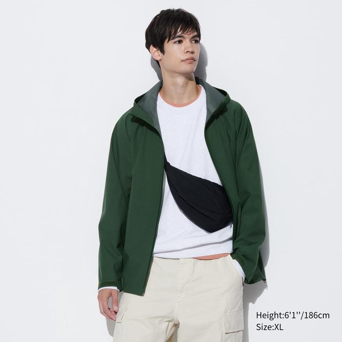 Jual Uniqlo BLOCKTECH Jaket Parka (Potongan 3D) - 56 OLIVE, XXL ...