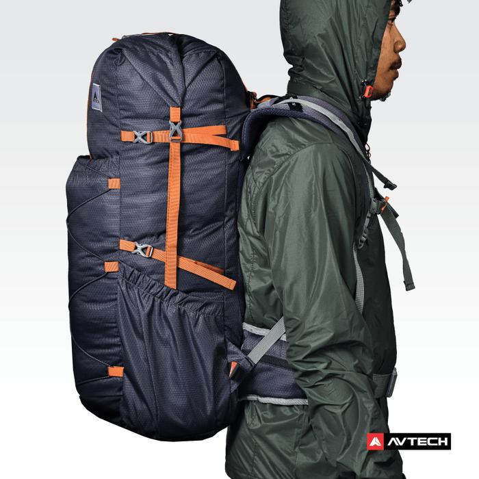 Jual Avtech - Tas Carrier Ultralight 38 Liter Halycon Ringan - Abu Abu ...