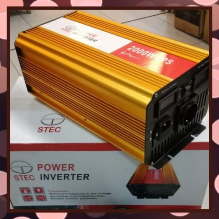 Jual Power Inverter Dc To Ac Pure Sine Wave 24V 2000W Solar Inverter ...