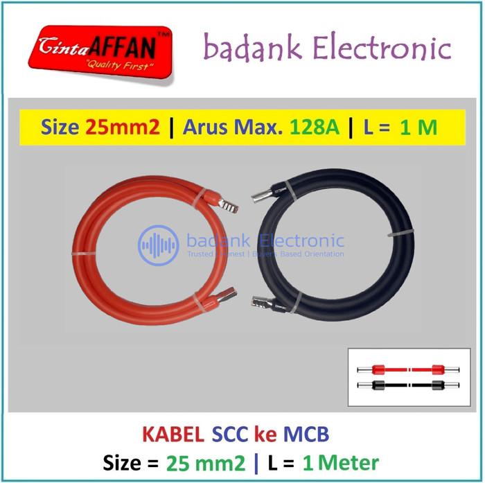 Jual Kabel 25 Mm2 Solar Controller Scc Ke Mcb Solar Panel Surya L = 1 ...