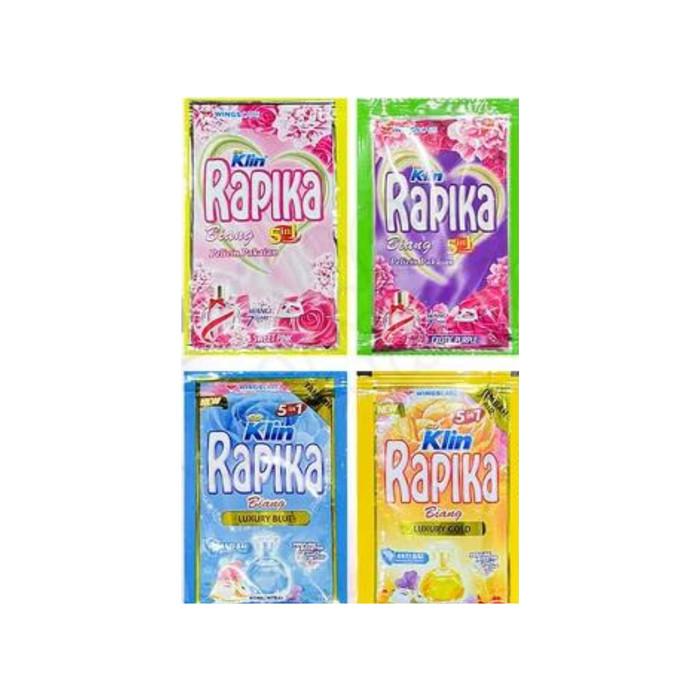 Promo Rapika Biang Sachet 7ml - Rapika Biang Pewangi Pakaian - Biru 7ml ...
