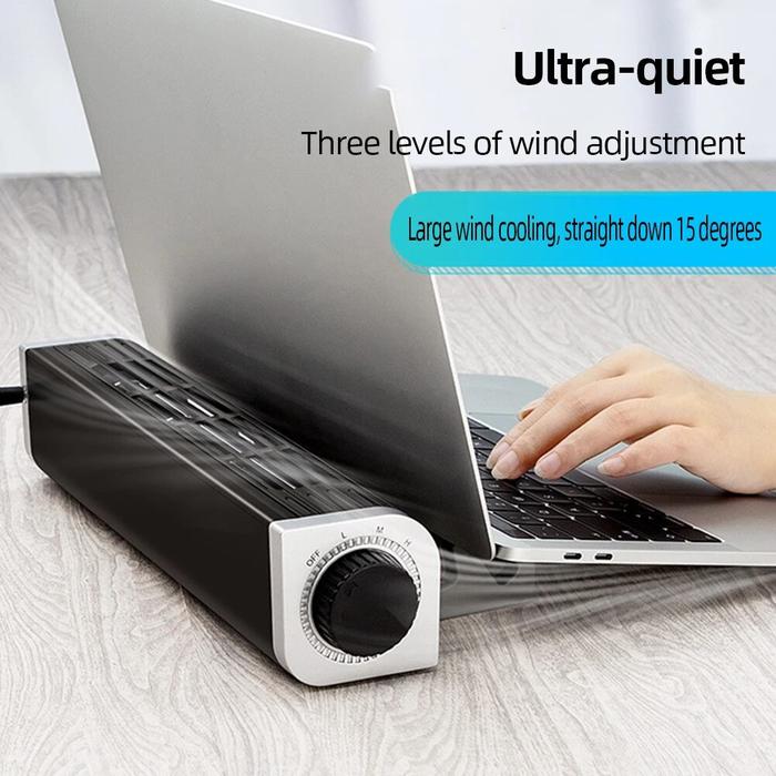 Jual Laptop Cooler Stand Cooling Fan for MacBook Air Pro Laptop Pad ...