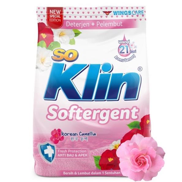 Jual SOKLIN SOFTERGENT 250gr DETERJEN BUBUK SABUN CUCI DETERGENT POWDER ...