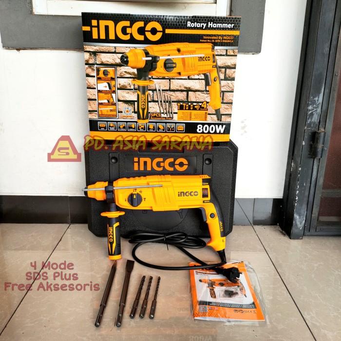 Jual Rotary Hammer Drill INGCO RGH9028 Mesin Bor Bobok Tembok Beton ...
