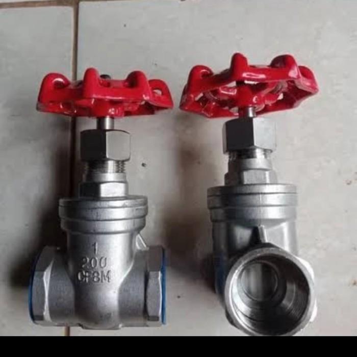 Jual Gate valve 1" inch ss316 drat - Jakarta Barat - Sinar tehnik jaya ...