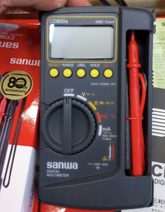 Jual Multitester Sanwa CD 800A Multitester Digital Original - Jakarta ...