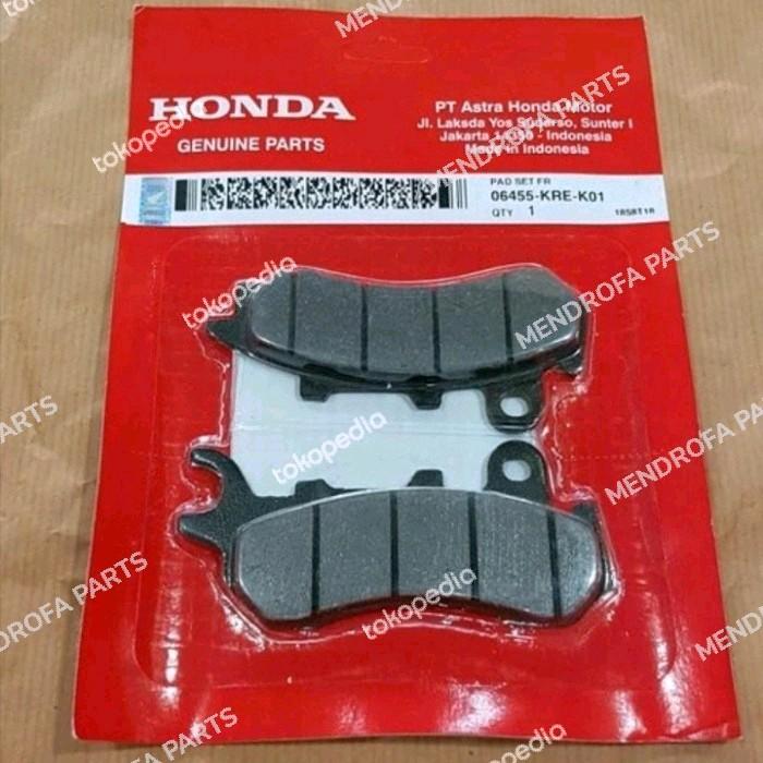 Jual DISPAD KANVAS REM DEPAN PCX 160 CBS ORIGINAL HONDA AHM KODE KRE ...