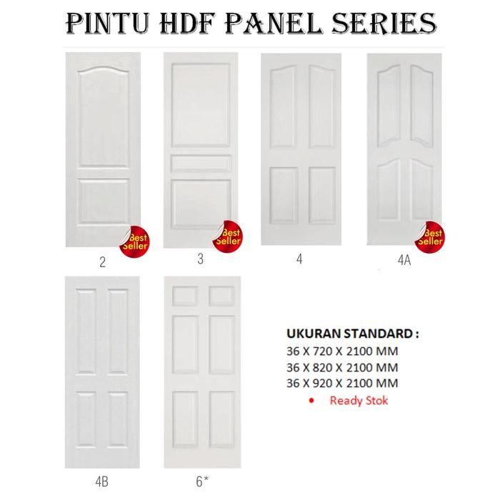 Jual Pintu Kayu, Pintu Kamar, Pintu Rumah, Pintu HDF Panel series ...