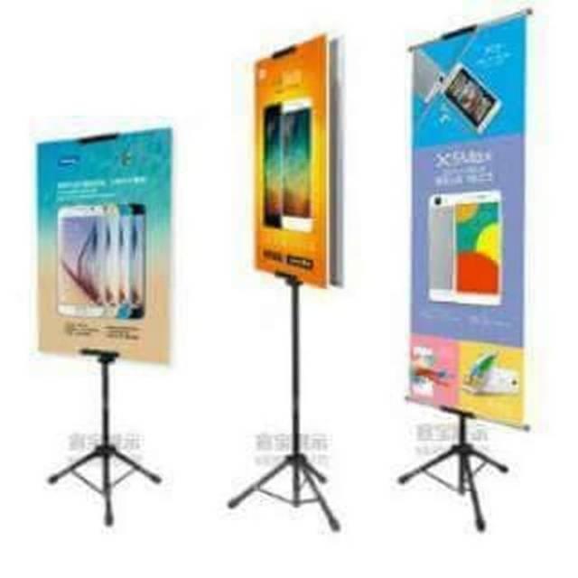 Jual Standing Tripod Banner,Stand Banner Besi Indoor Outdoor,Poster ...