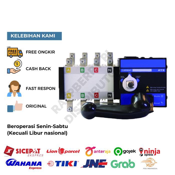 Jual LARKIN ATS LTS4-G 4P 630A Automatic PLN Genset / COS / Ohmsaklar / ATS - Jakarta Barat ...