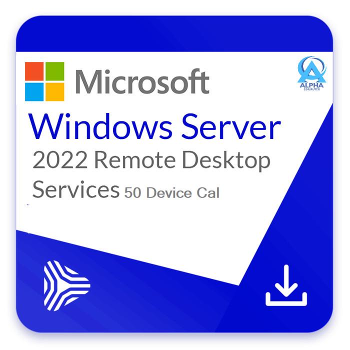 Jual RDS Win Server 2022 Remote Desktop Services 50 Device Cals ...