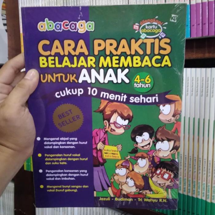 Jual Buku Anak Abacaga Cara Praktis Belajar Membaca Usia 4 sampai 6 ...