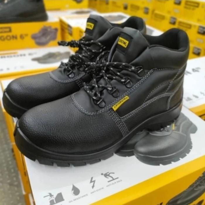 Jual Sepatu Safety Krisbow Argon 6inch/Safety Shoes Krisbow Argon 6inch ...