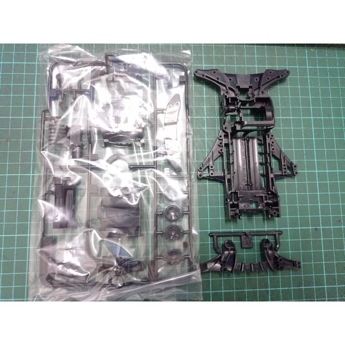 Jual Tamiya FMA Chassis Set dan Gearbox Black Hitam Lengkap dengan ...