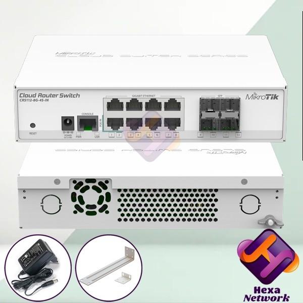 Jual MikroTik CRS 112 8G 4S IN CRS112-8G-4S-IN - Jakarta Barat - Hexa ...
