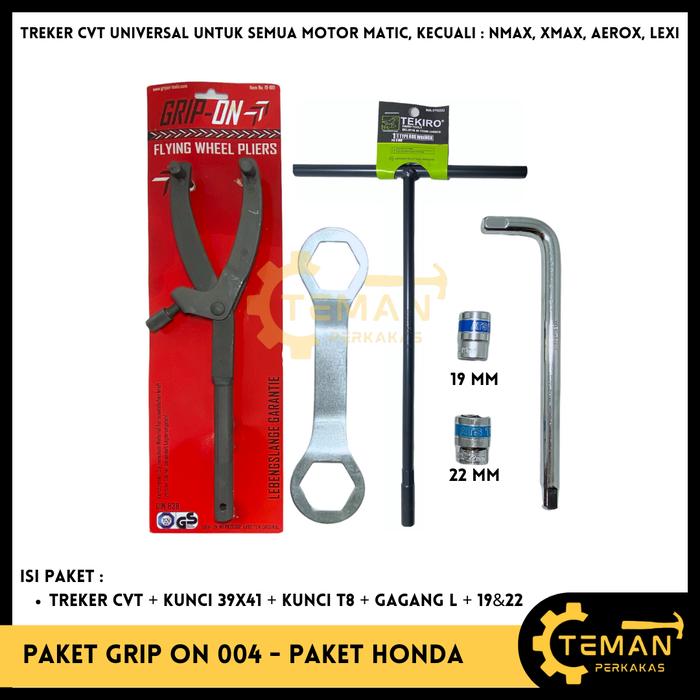 Jual GRIPON Paket HONDA Treker CVT Motor Matic T8 TEKIRO Lengkap 19&22 - Jakarta Utara - Teman ...
