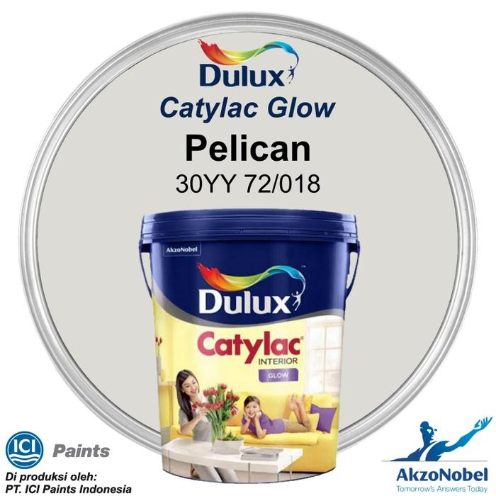 Promo CAT DULUX CATYLAC GLOW 4.5 KG - PELICAN 30YY 72/018 - Jakarta ...